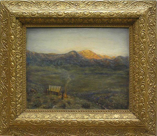 2187: Painting, attr. J.K. Ralston, Western - Aug 10, 2008 | Clars ...