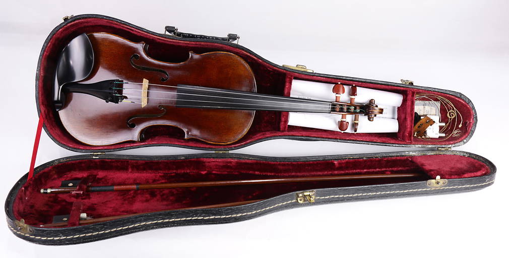 Antique German Violin With Franz Diener Fecit Graslitz
