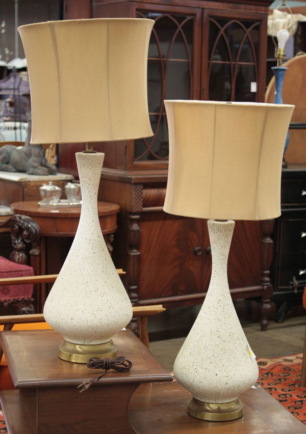 Mid Century Modern Vasiform Lamps