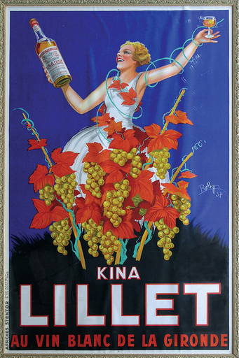 Vintage Poster, Lillet, Paris