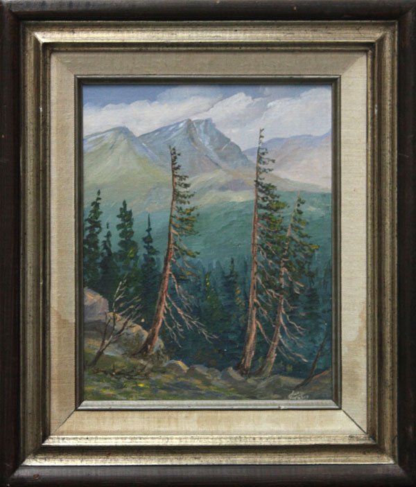 4209: Paintings, Carl Larson, Landscapes