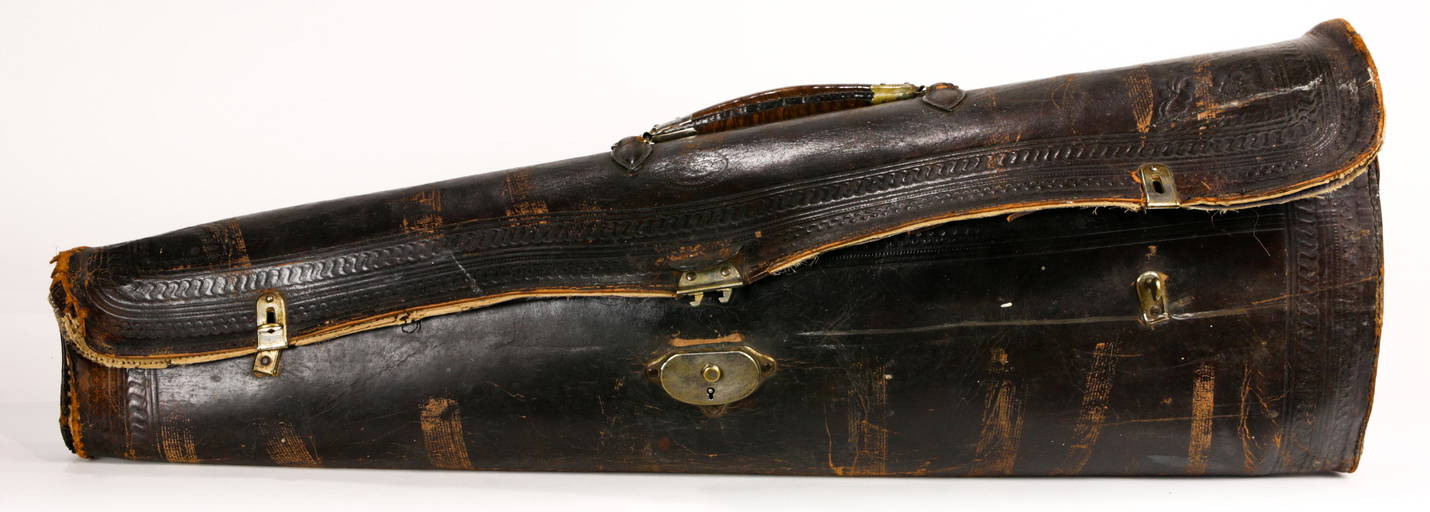 A Carlo Troiani labeled violin with antique leather - Nov 15, 2020 ...