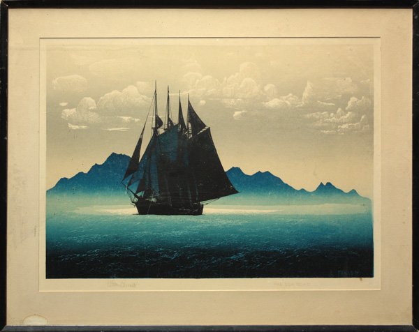 4263: Serigraph, Elton Bennett, American