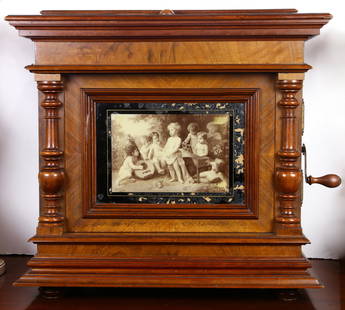 Symphonion Upright Music Box