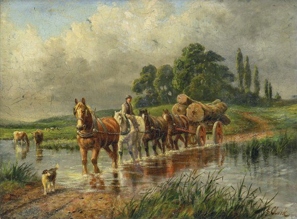 6199: painting, Samuel Joseph Clark, British - Jul 12, 2009 | Clars ...