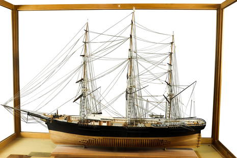 Flying Fish, Clipper Ship Cased Model