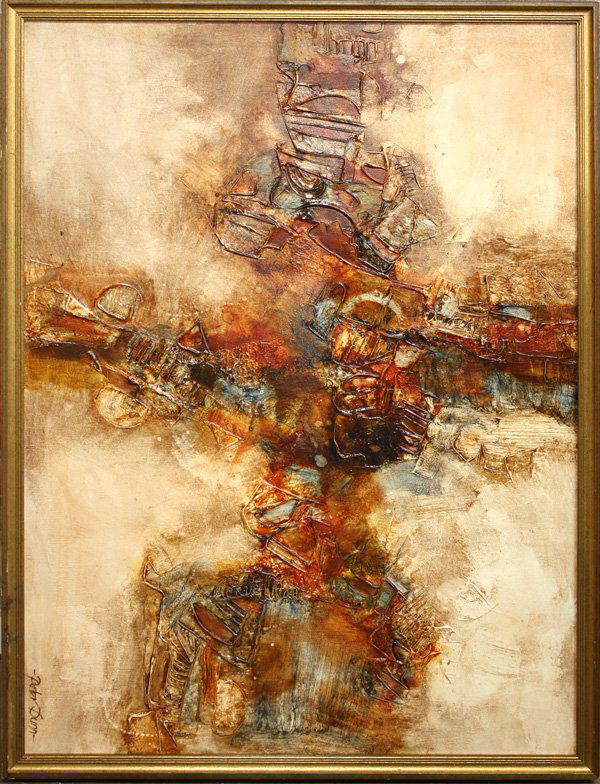 4378: Painting, Peter Dunn, Abstract