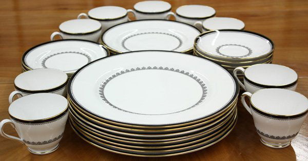 2455: Spode English bone china Camelot pattern