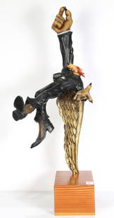 Markus Pierson (american 1961 ), Carved & Polychrome