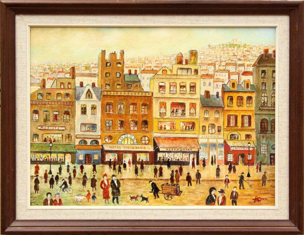 2001: Painting, Alberto Conti, Paris as of 1930