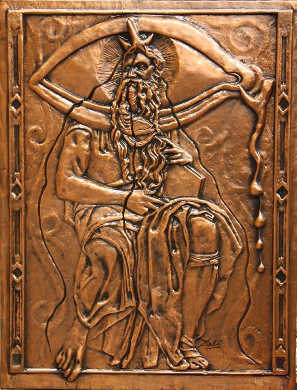 267: Bas Relief, Salvador Dali, Moses and Monotheism