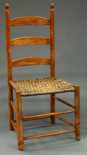 American ladder-back chair - Mar 13, 2010 | Clars Auction Gallery in CA