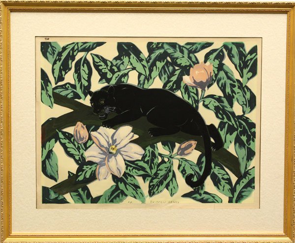 Prnt, Shirrell Watson Graves, Panther - Mar 13, 2010 | Clars Auction ...