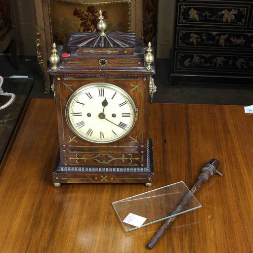 British Bracket Clock In The Regency Taste Circa1825
