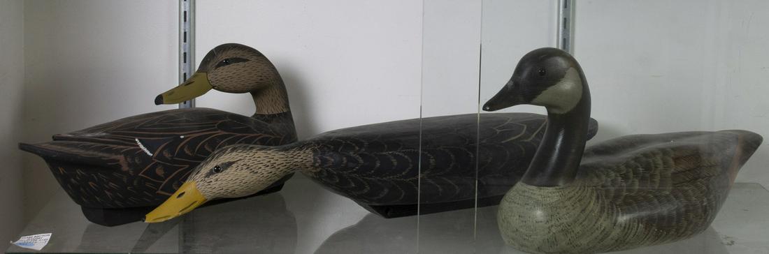 (lot Of 3) Decoys: James Thompson 2005 & Gordon Alcorn