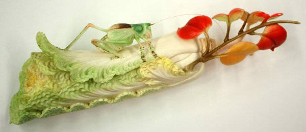 Carved Chinese Ivory Cabbage