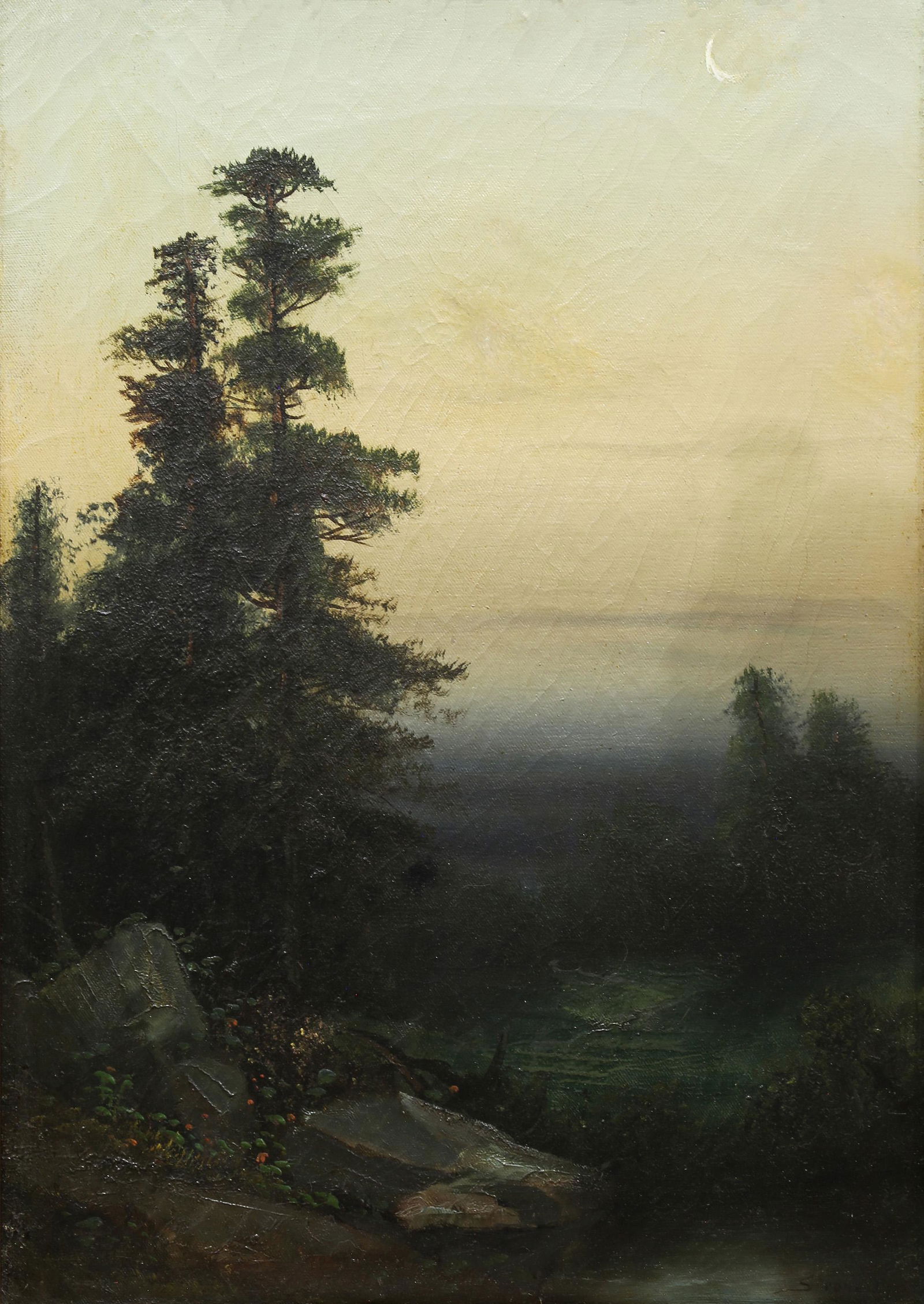 Painting, Joseph Strong (#2392) on Oct 17, 2021 | Clars Auction Gallery ...