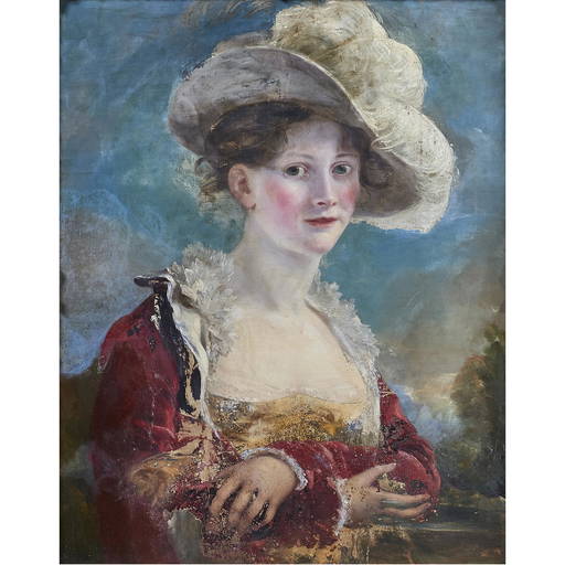 Painting, George Henry Harlow (#2439) on Oct 17, 2021 | Clars Auction ...