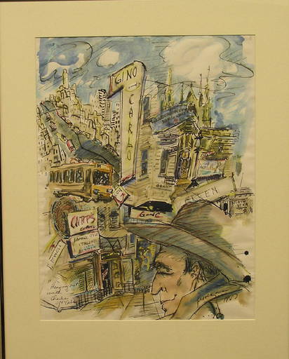 275: Watercolor, Sam Provenzano - Jun 04, 2005 | Clars Auction Gallery ...