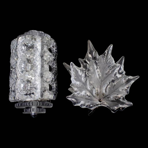 Lalique, Wall Lights, Two