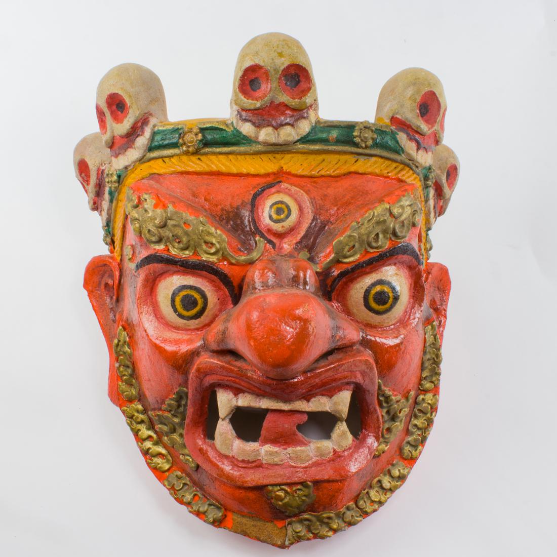 Tibetan Ceremonial Mask