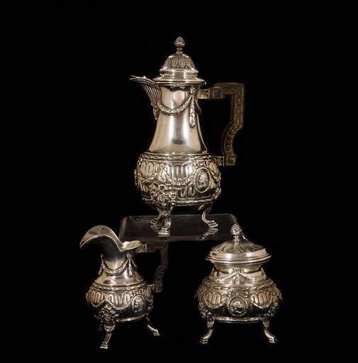 An German silver coffee set, Gebruder Glaser - May 22, 2022 | Clars ...