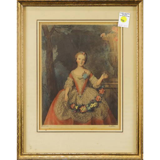 Print, After Jean Marc Nattier