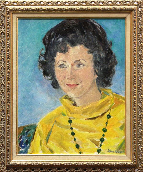 4420: Painting, Hilda Kidder, Portrait