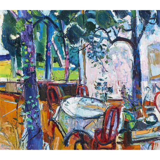 Painting, Robert Frame (#5020) on Jun 17, 2022 | Clars Auction Gallery ...