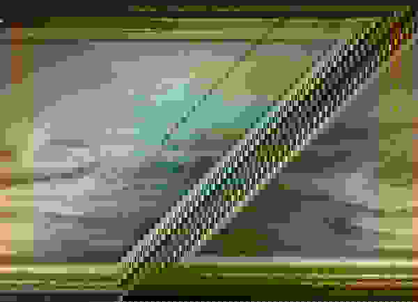 Oil/canvas, June Nelson, Seascape