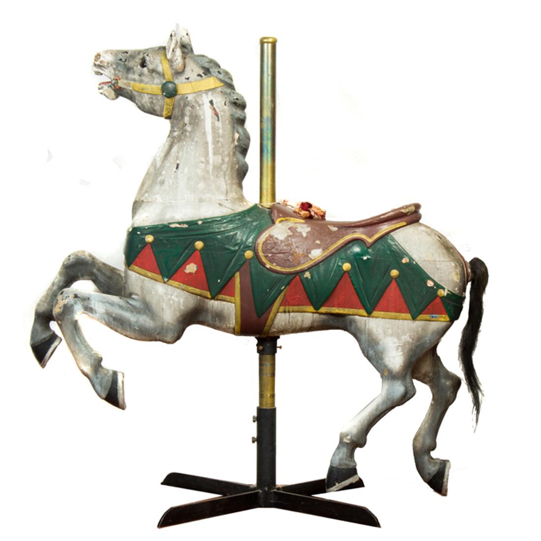 A Gustav Dentzel Carousel Horse