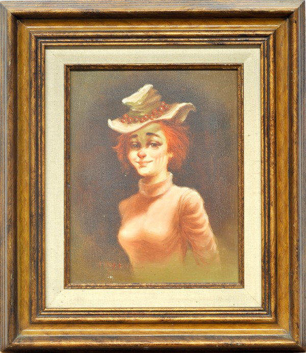 Print, Painting, Michael Grow,hoppin, Clowns