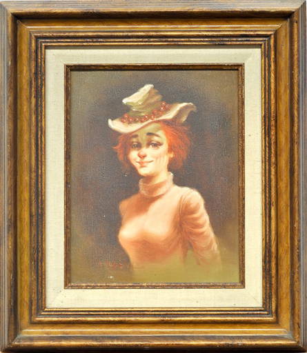 Print, Painting, Michael Grow,hoppin, Clowns