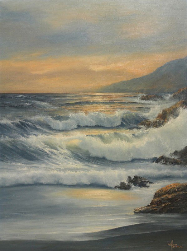 453: Paintings, William Hoffman, Seascapes