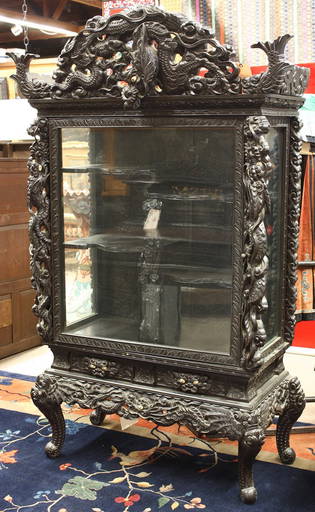 Japanese Export Display Cabinet, Meiji