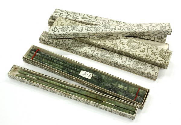 Chinese Jade Chop Sticks