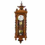 Gingerbread Wall Regulator Clock - Jun 25, 2020 | Bodnar's Auction ...
