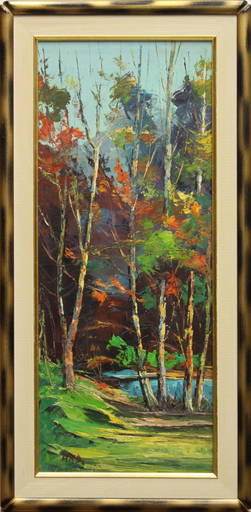 Painting, Autumn Landscape Signed ''ard''