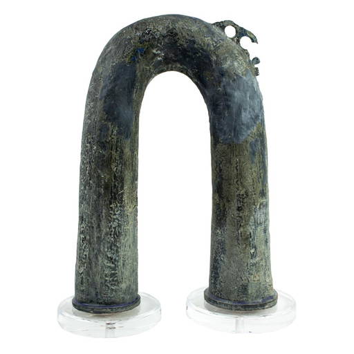 A Kojo Endo (japanese American 20th Century) Hand Thrown Clay Abstract ...