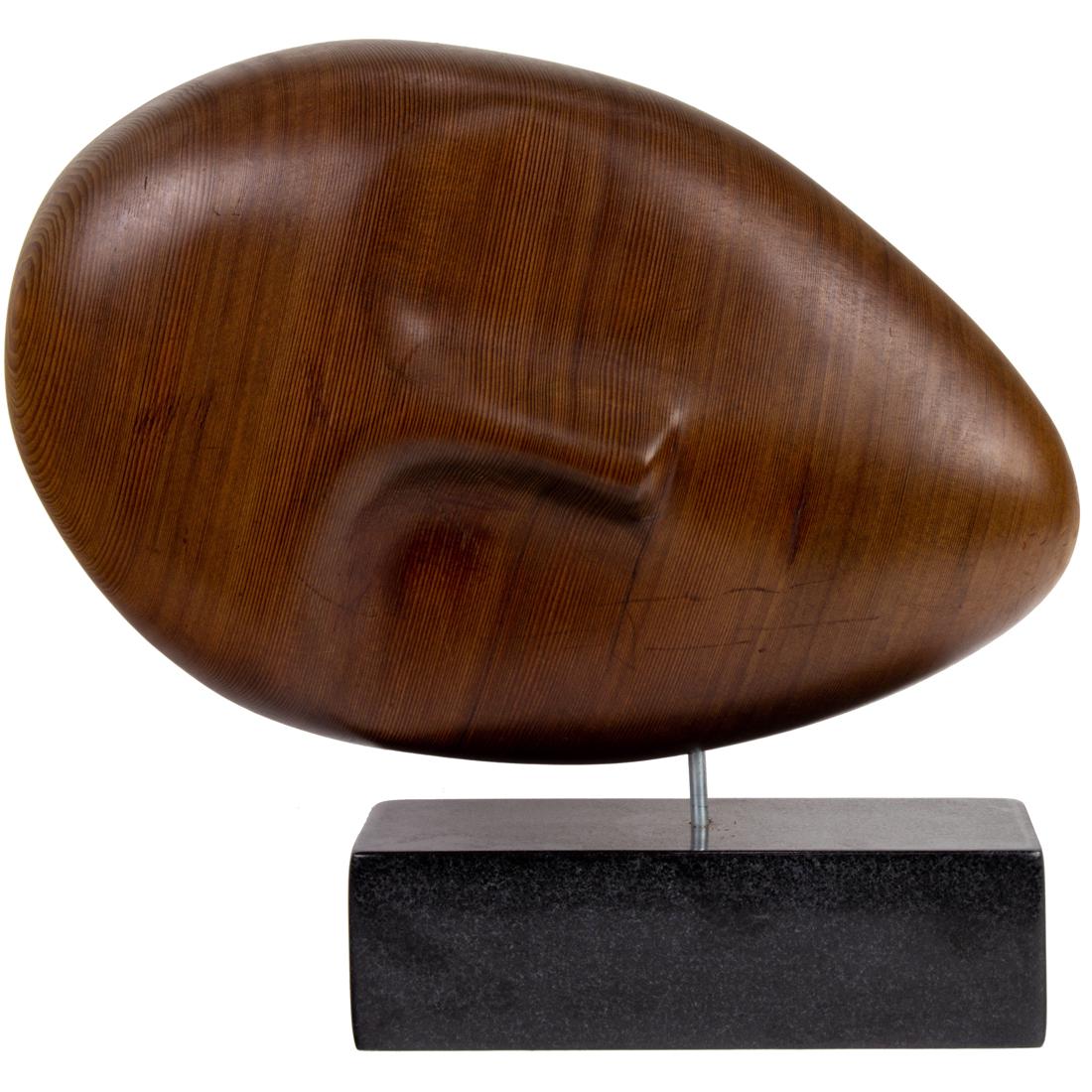 Bob Agnew B.1937 Modern Infinity Wood Sculpture