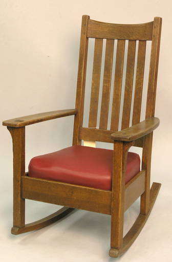 Limbert Arts & Crafts Oak Rocker