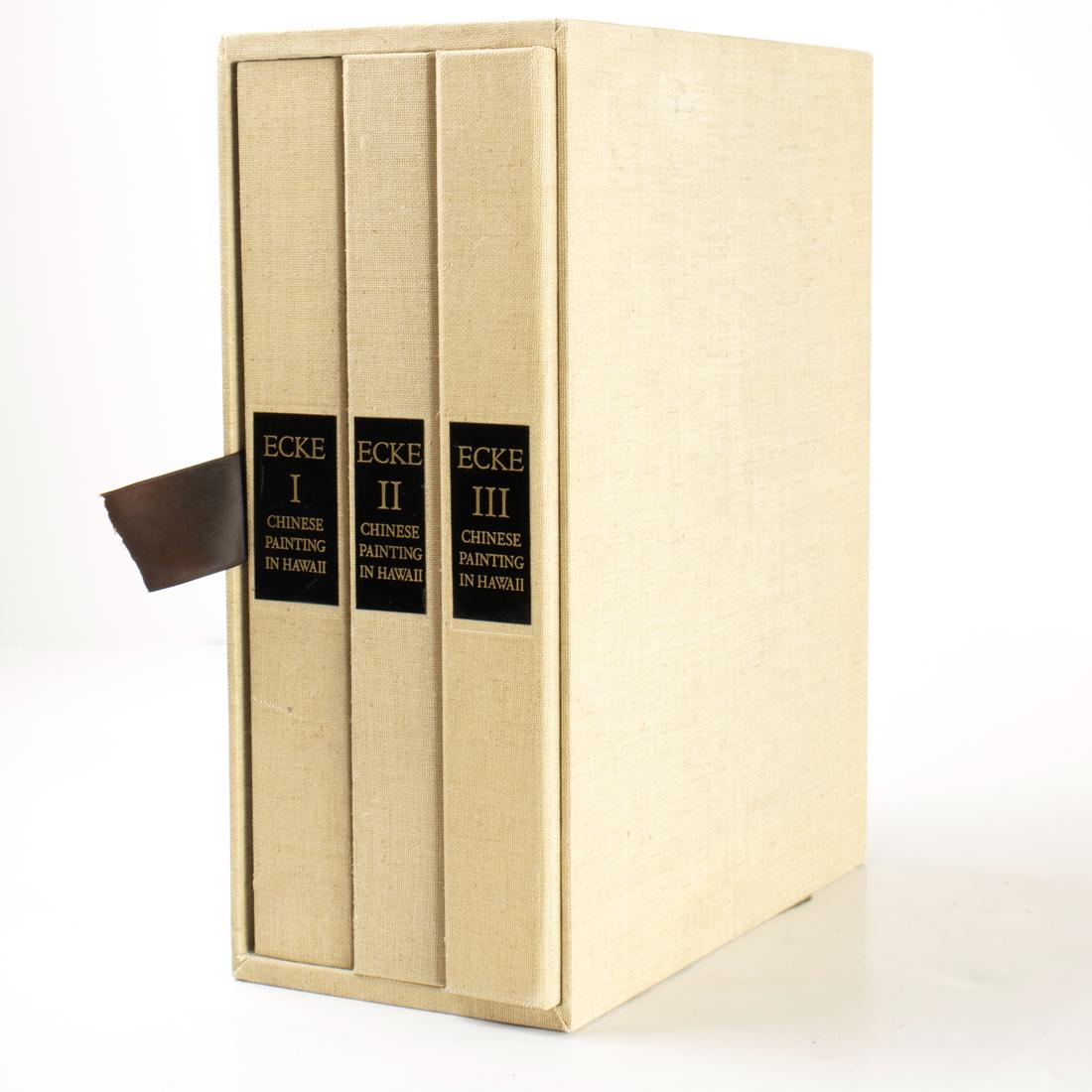 Ecke, Gustav. Chinese Paintings In Hawaii