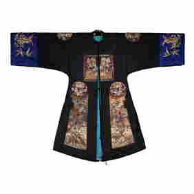 Fine Chinese Embroidered Satin Antique Emperor Robe - Mar 15, 2015 ...