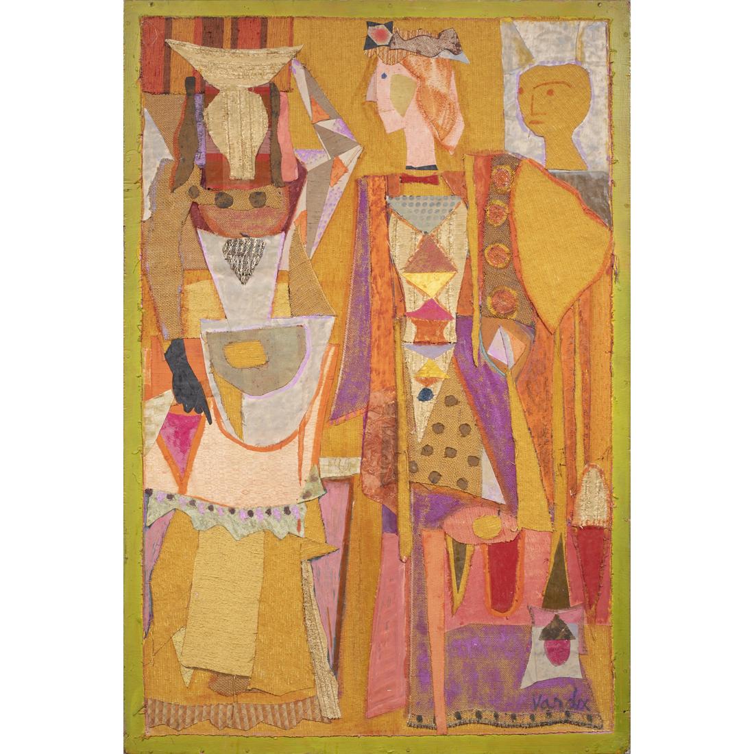 Collage, Jean Varda Auction