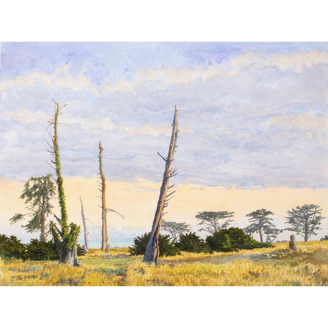 Watercolor, Peter Loftus Auction