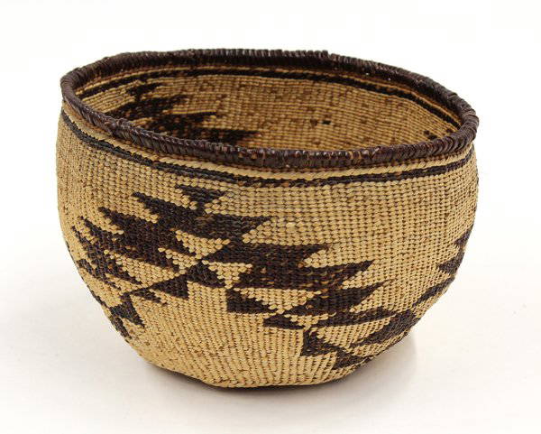 Achomawi Twined Basket