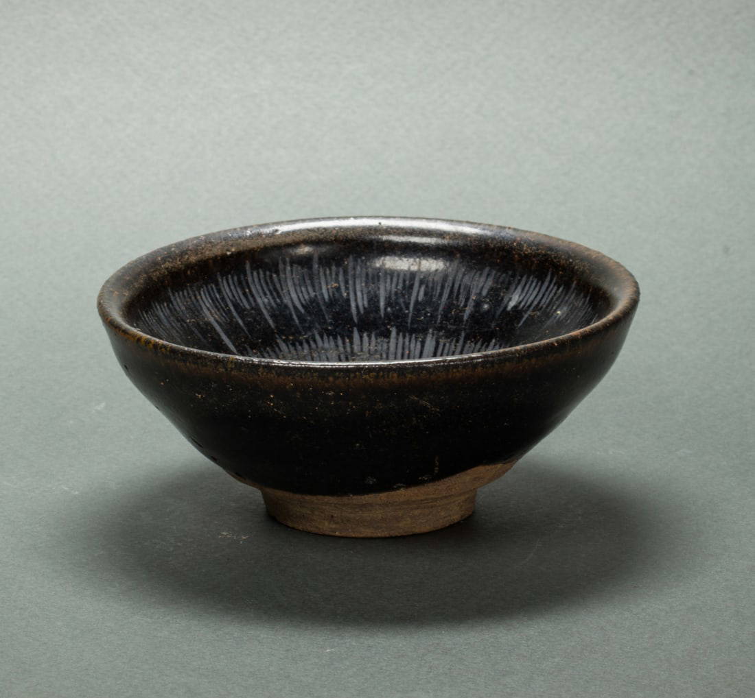 Chinese Black Glazed Bowl Auction