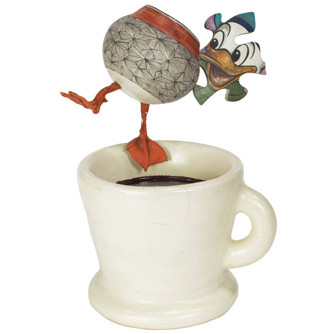 A David Middlebrook Ceramic Sculpture: Waking Up Is Hard To Do Auction