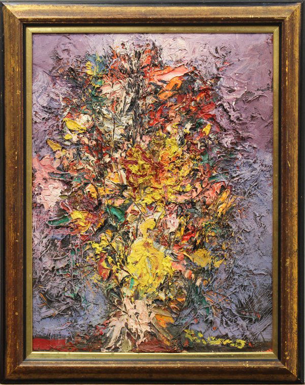 Painting, Anthony Triano, Floral