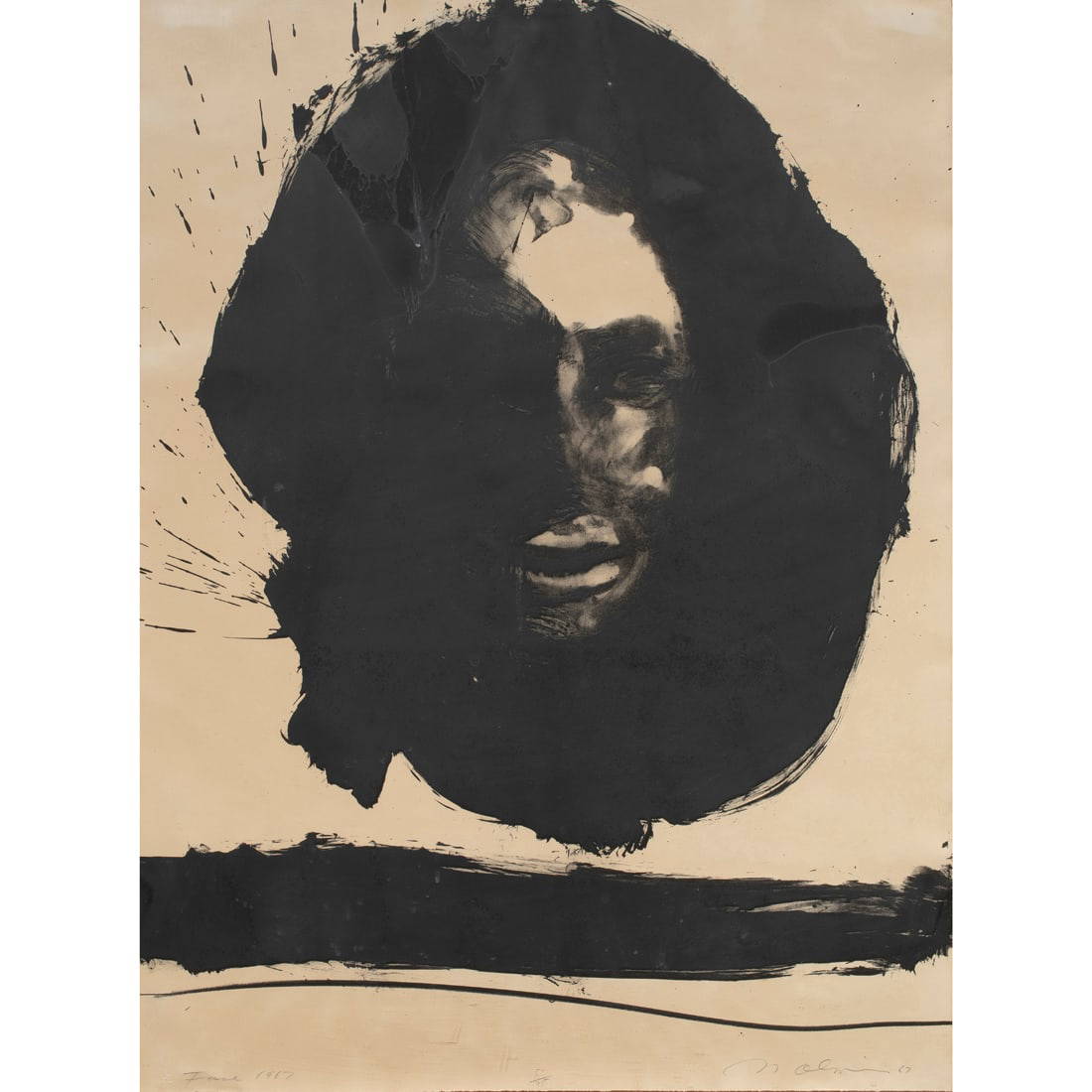 Print, Nathan Oliveira Auction